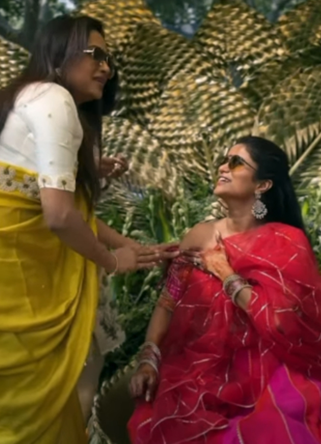 ఆర్జీవీ మేనకోడలు శ్రావ్య వర్మ పెళ్లి వేడుకలు.. సందడి చేసిన యాంకర్ సుమ కనకాల! | RGV's niece ...